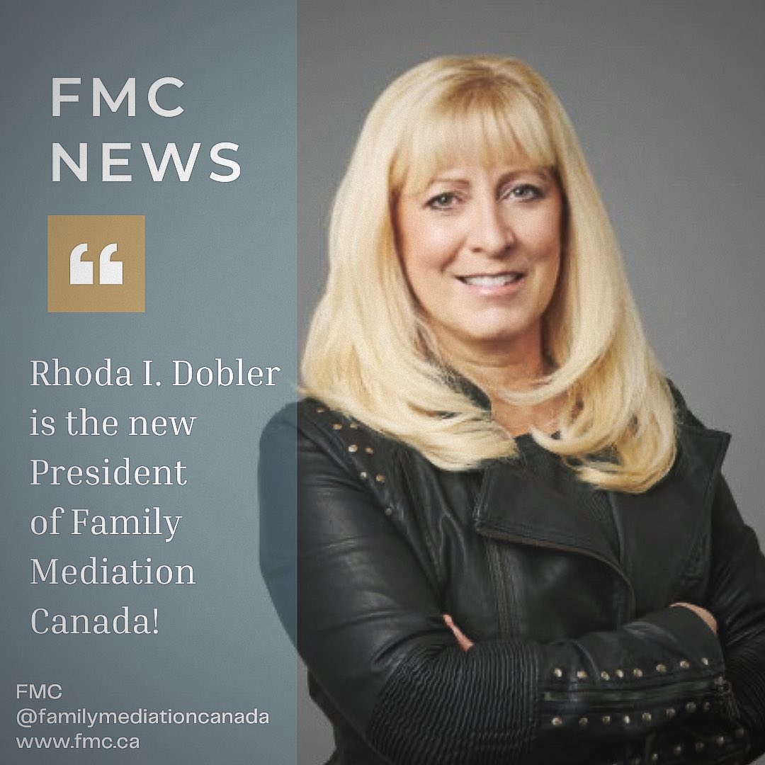 FMC President, Rhoda I. Dobler, KC | Family Mediation Canada